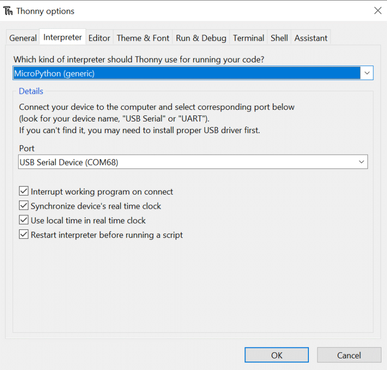 Thonny Guide – PublicSensors